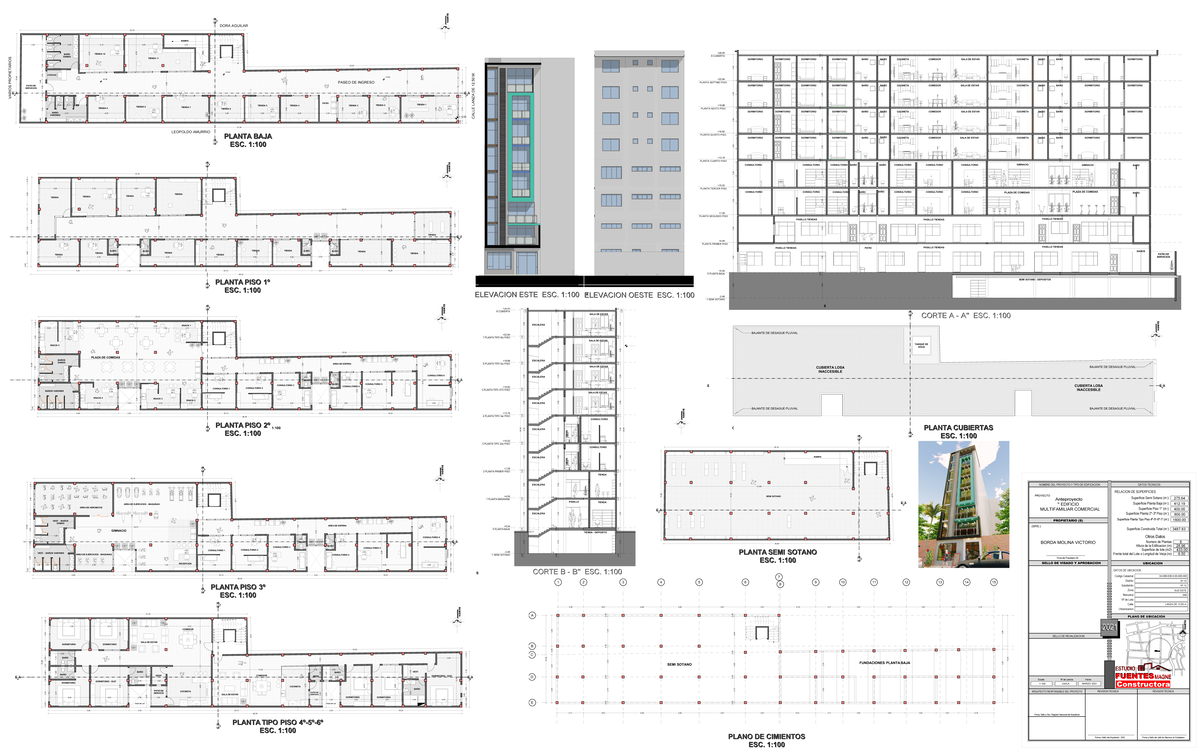 Plano arquitectonico edificio 7 pisos en cochabamba - GSPublisherVersion 0.64. 1 2 3 4 5 6 7 8 ...