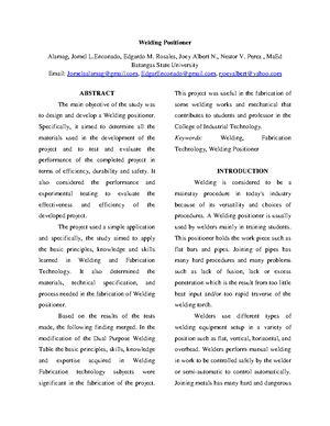 EDA practice problems - Will Harvey A. Geron ChE- Exercise in Engineering Data Analysis A ...