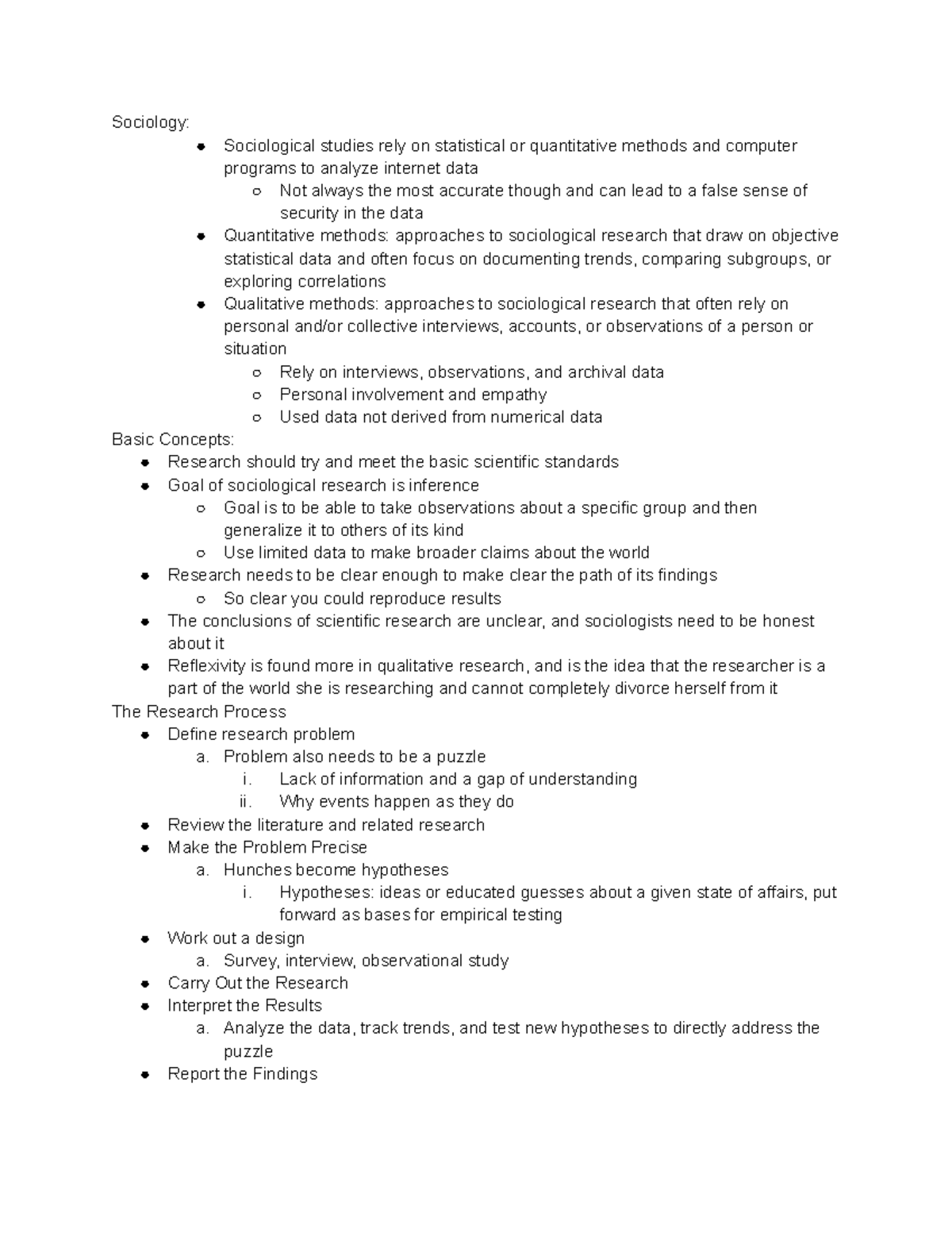 Culture and Change: Exploring the Cultural Turn in Sociology (SOC 101 ...