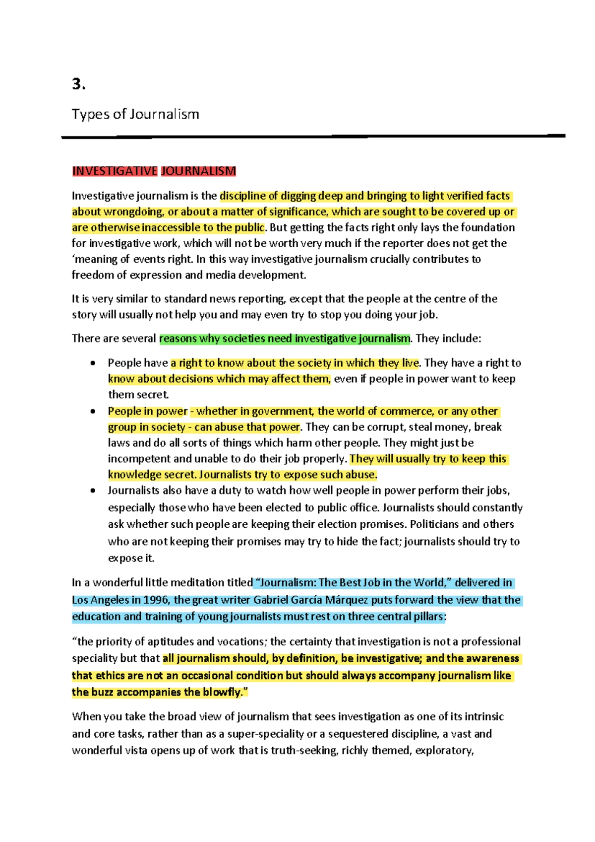 Types of News Articles - Types of News articles Straight News Straight ...
