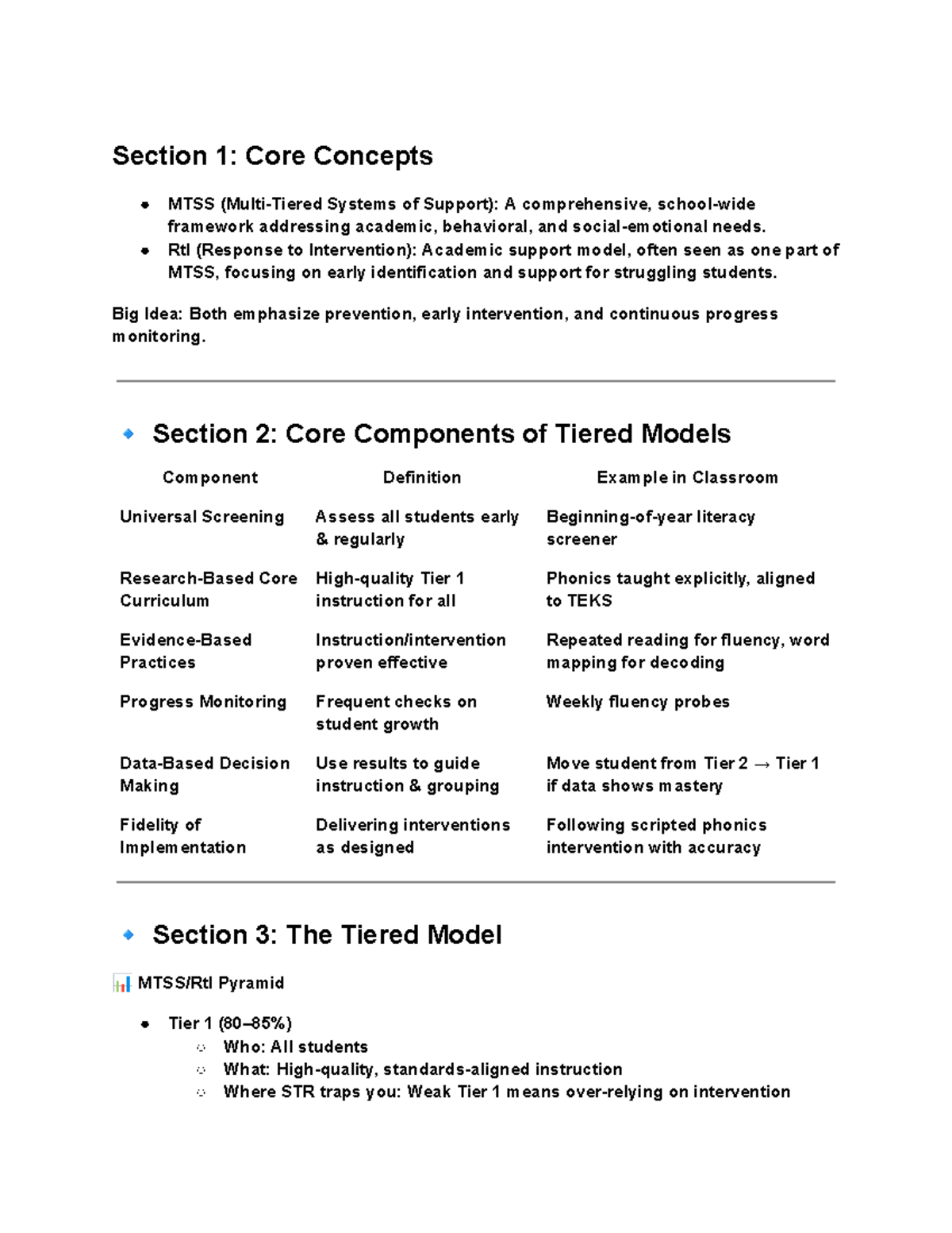 MTSS & RtI: Frameworks for Effective Tiered Instruction Strategies ...