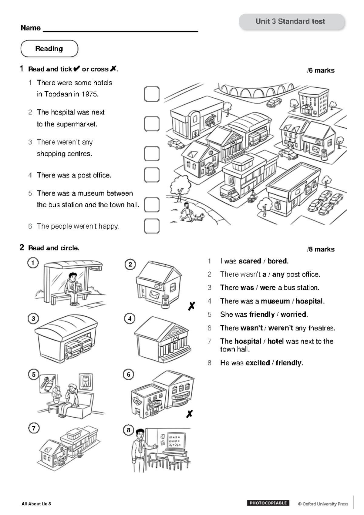 480831093 All About Us 5 Unit 3 Standard and Challenge Tests - Studocu