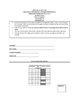 MAM1010F - Applied Calculus I - Studocu