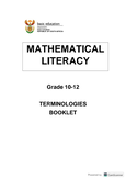 [Solved] Mathematical literacy assignment term 2 memorandum grade 12 ...