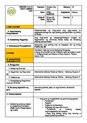 Mid Segment Theorem of Trapezoid - Semi-Detailed Lesson Plan in ...