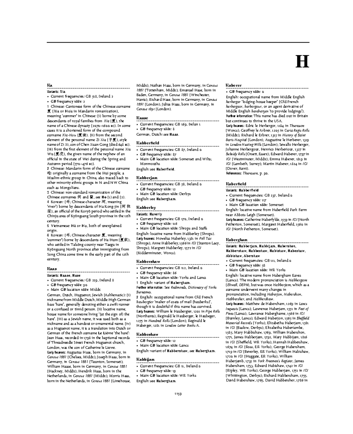 Surnames Starting with H: A Comprehensive Guide - Studocu
