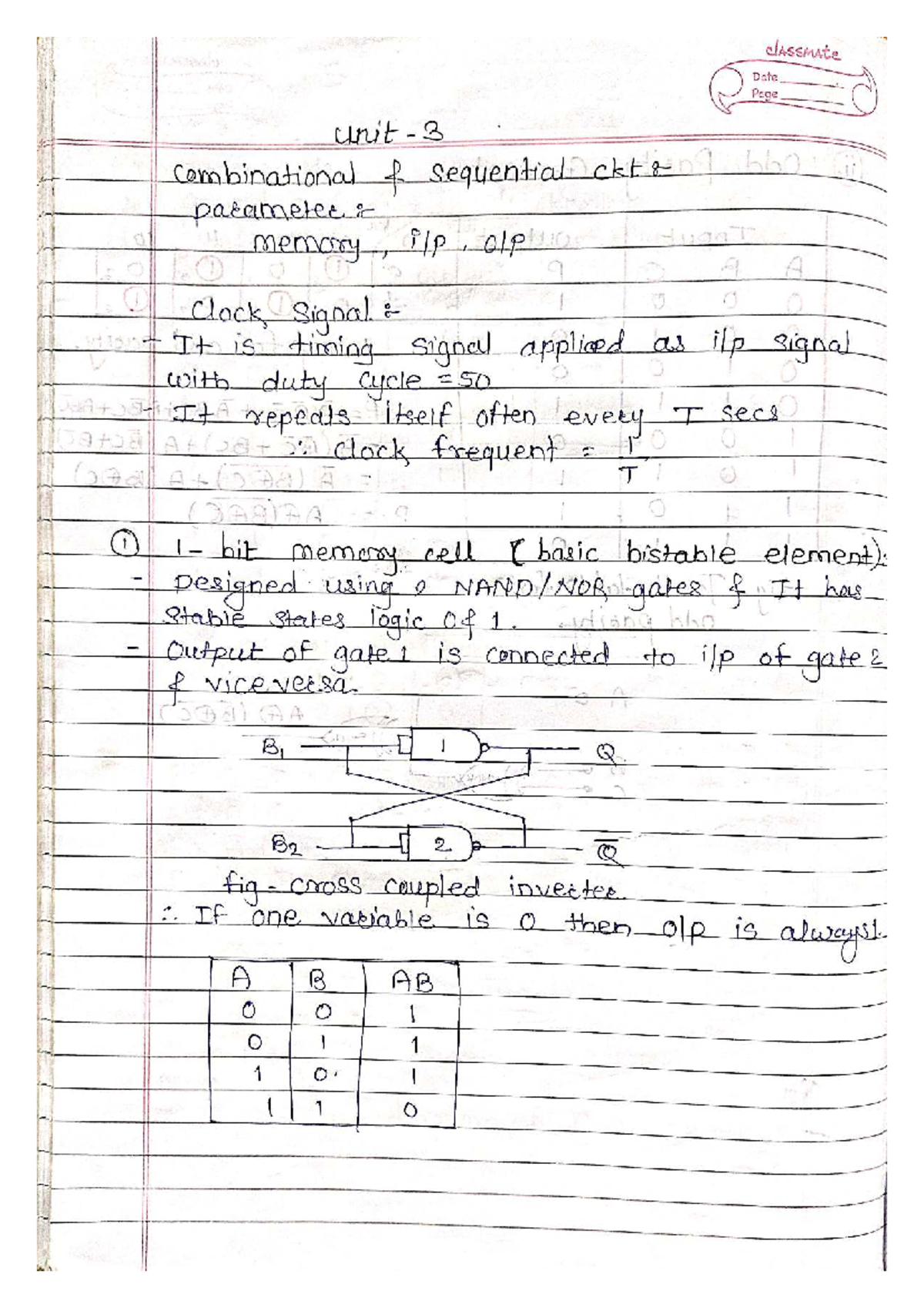 DELD 3 - Combinational and Sequential Circuits Overview - Studocu