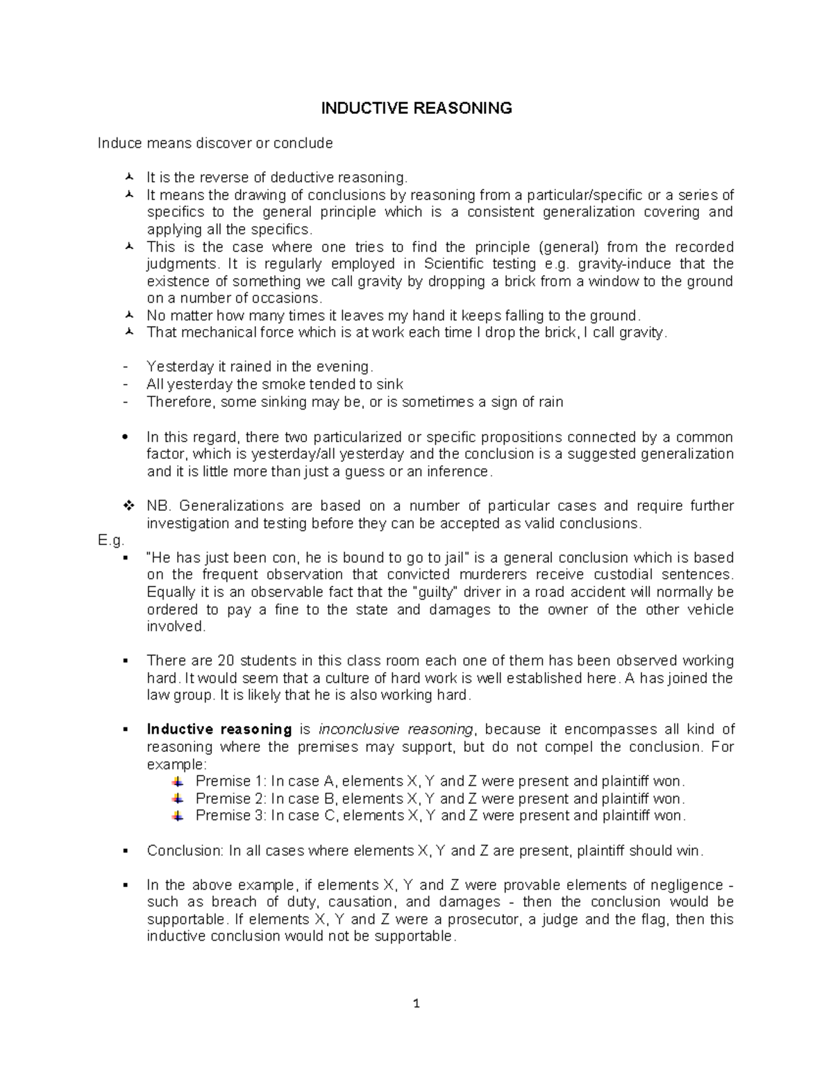 Inductive Reasoning: Understanding Principles and Applications in Law ...
