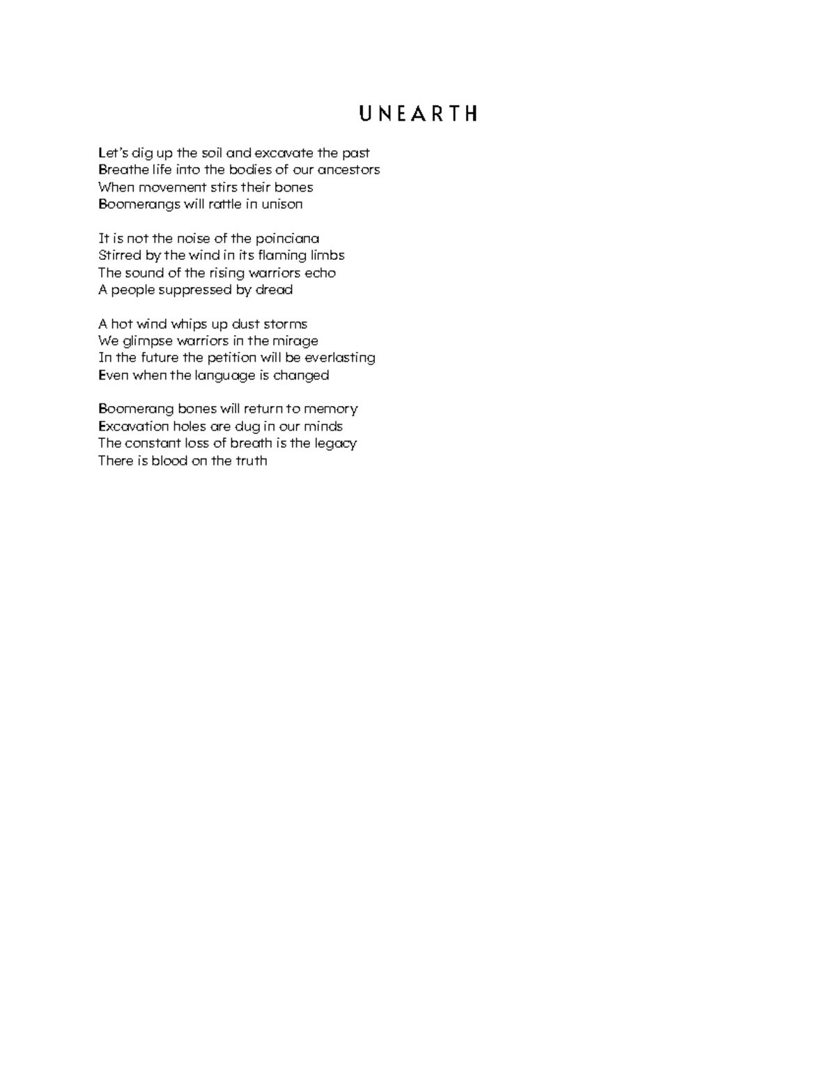 HSC English Standard: Analysis of Ali Cobby Eckermann's Poems - Studocu