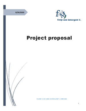 Business Plan Plastic Packaging - PROJECT PROPOSAL FOR EXPANSION OF ...