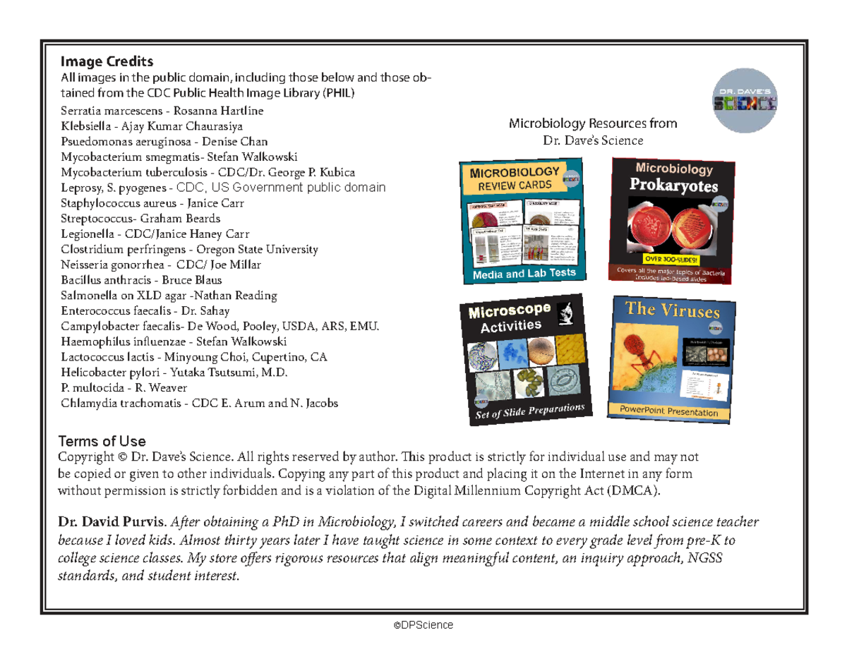 Microbiology Species Cards: Key Bacterial Pathogens and Images - Studocu