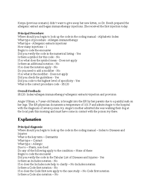 PCS Coding Questions - HI255 UNIT 7 LAB QUIZ Micah Fullmore, a 17-year ...