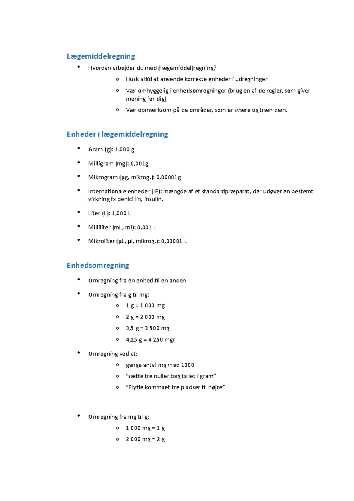 LÃ¦gemidlets vej igennem systemet - Farmakokinetik: Torben Skifter ...