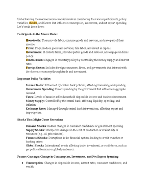 2019 1114 AP Macroeconomics Questions Unit 4 Financial Sector - Unit 4 ...