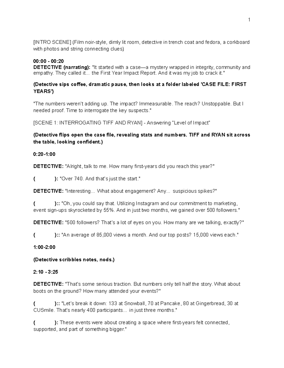 [ Intro Scene] - For the movie/script lecture, will help you do the ...
