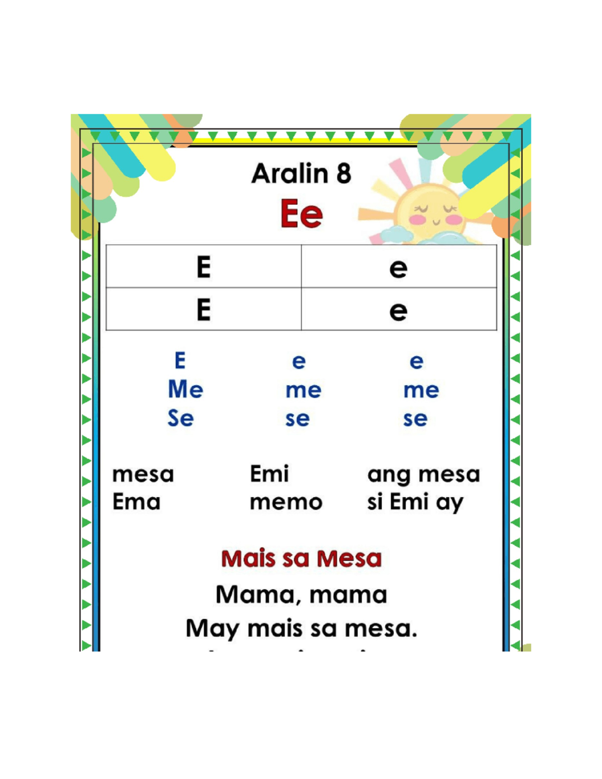 Marungko Pabasa: Aralin 8, 7, 16, 21 - Edu Purposes Only - Studocu