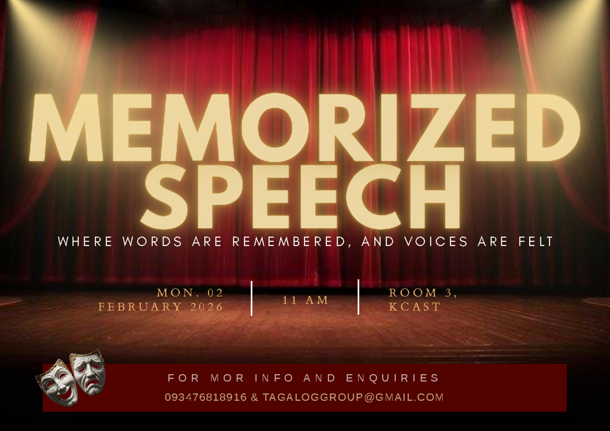 Memorized Speech Techniques for MOR 11 AM Class - Studocu
