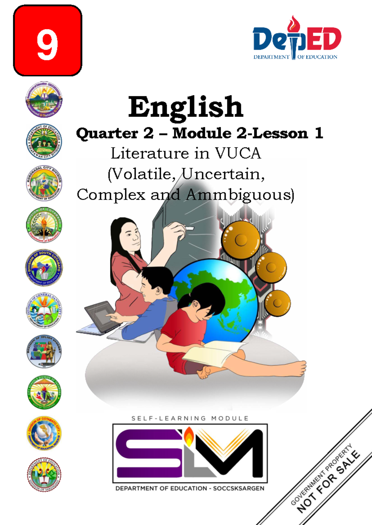 English 9 Q2 M2 L1: Literature in a VUCA World - First Edition - Studocu