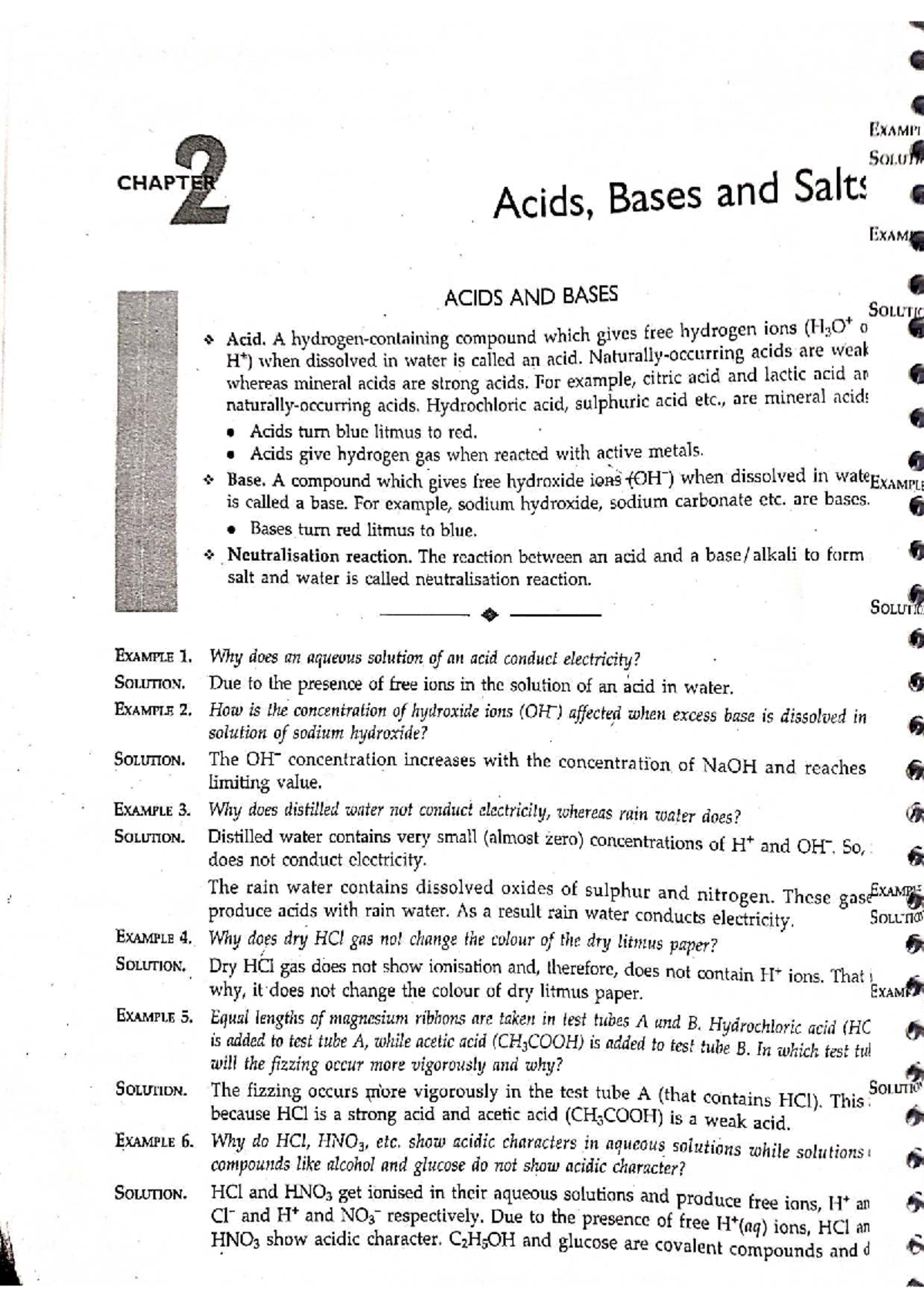 ACIDS, BASES AND SALTS: EXAM NOTES (CHEM 101) - Studocu