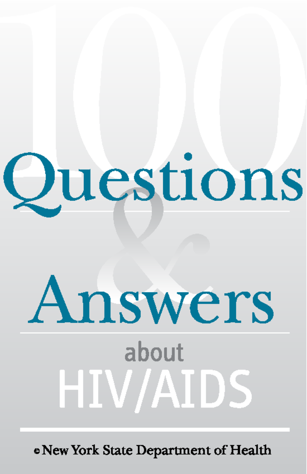 100 Q&A on HIV/AIDS: Key Insights and Statistics for NY - Studocu