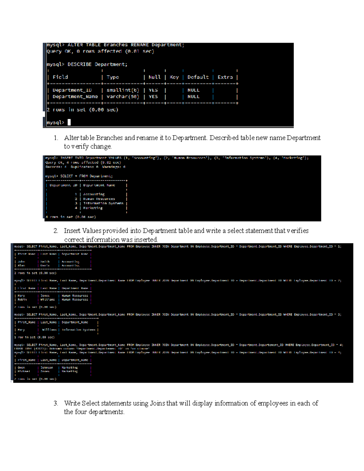 DAD220 Module 3 Lab: SQL Queries & Data Extraction Techniques - Studocu