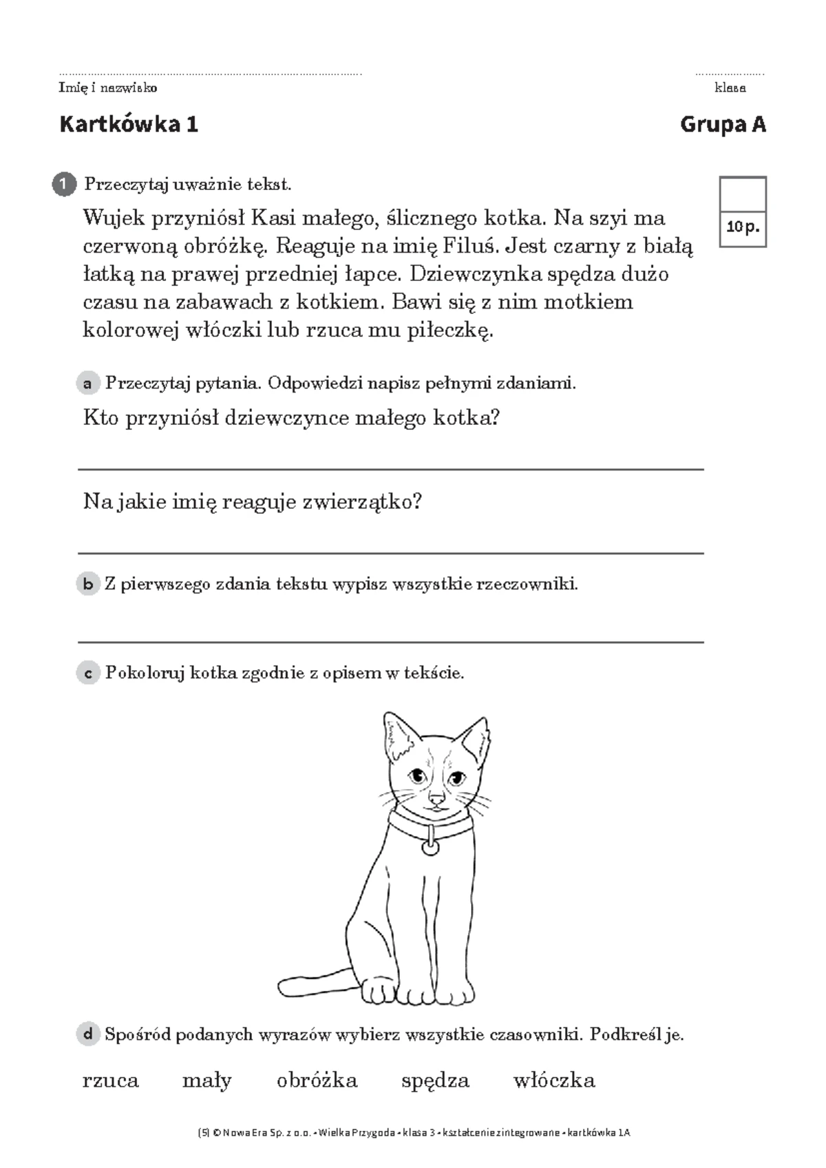 Kartkowka-3-matematyka - (31) © Nowa Era Sp. z o. • Wielka Przygoda ...