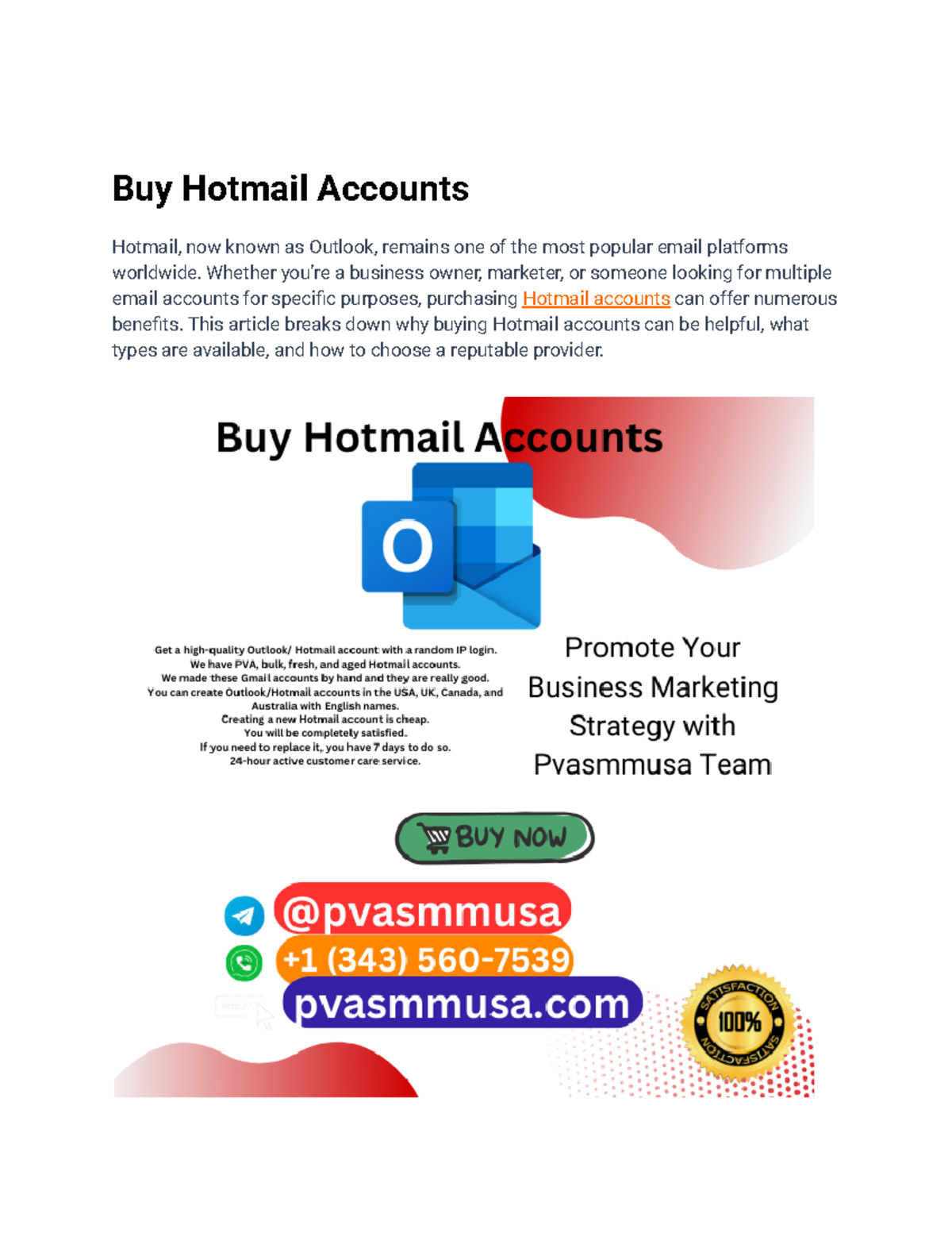 How to Use Hotmail for Effective Email Management - Buy Hotmail ...