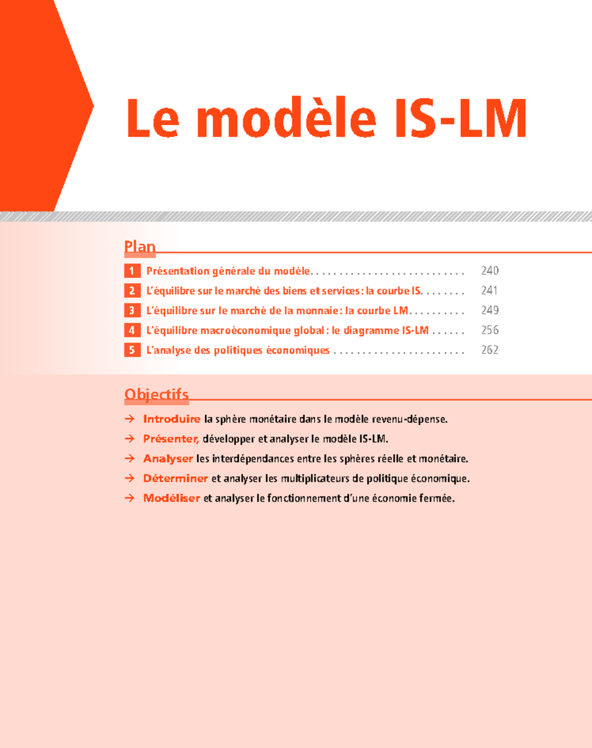 Chapitre 3 : Le Modèle IS-LM en Macroéconomie 1 - Studocu