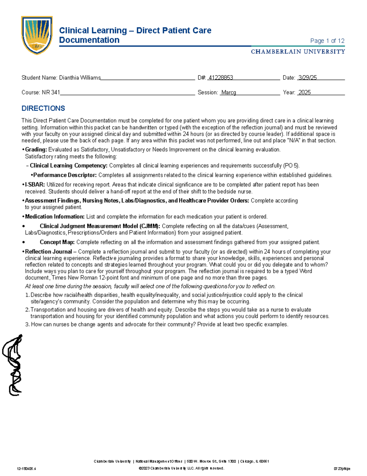 Care plan 2 - care plan - Documentation 12-180405 0723pflcpe ...