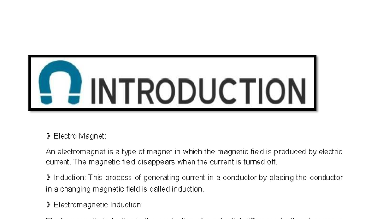 Electromagnetic Induction: Principles and Applications (Siddhart-1 ...