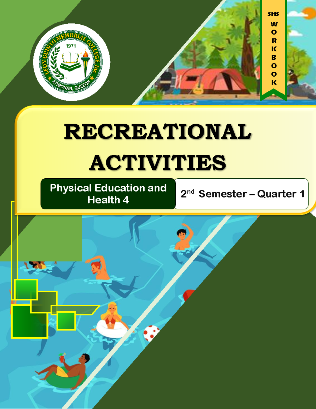 PE-12 Work: Workbook on Outdoor Recreational Activities SHS 2nd Sem ...