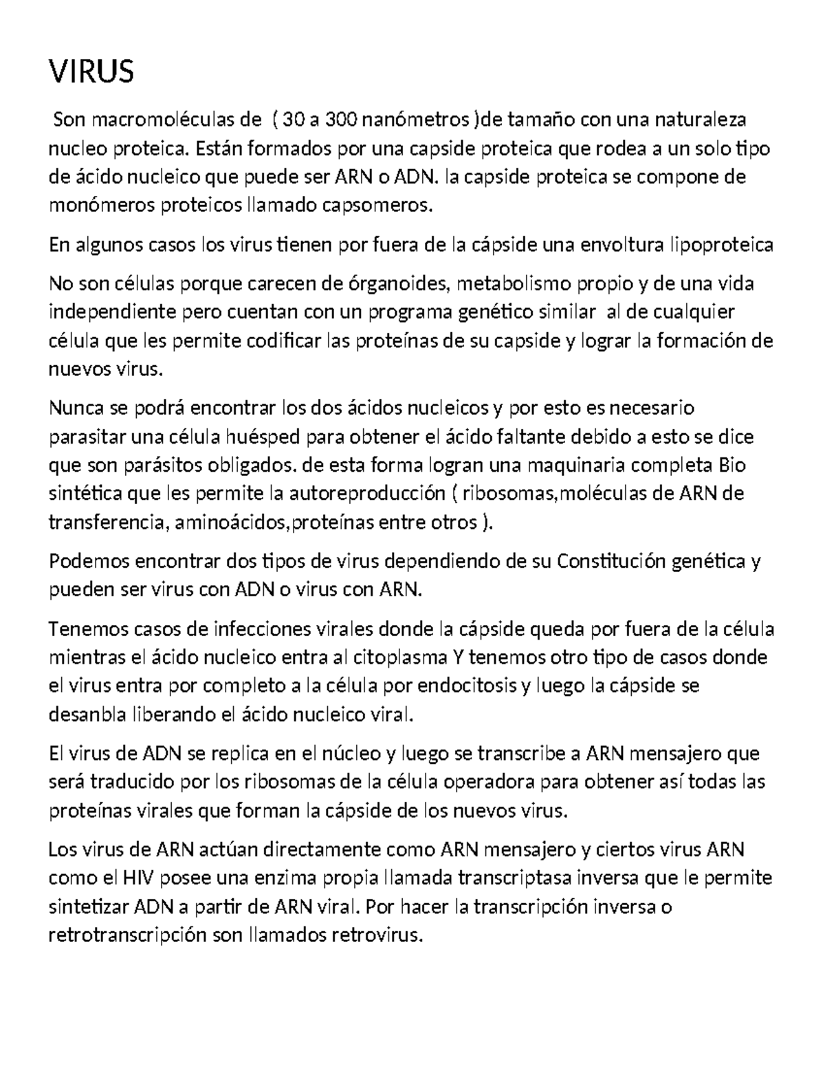 Virus y Viroides: Estructura, Replicación y Clasificación en Biología ...