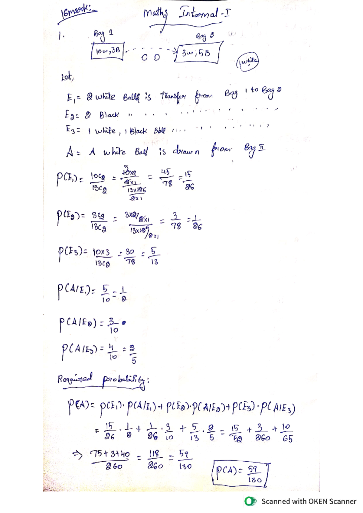 Maths 16: Key Concepts and Problem-Solving Strategies - Studocu