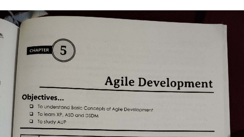 SE Chapter 5: Agile Development Principles and Practices - Studocu