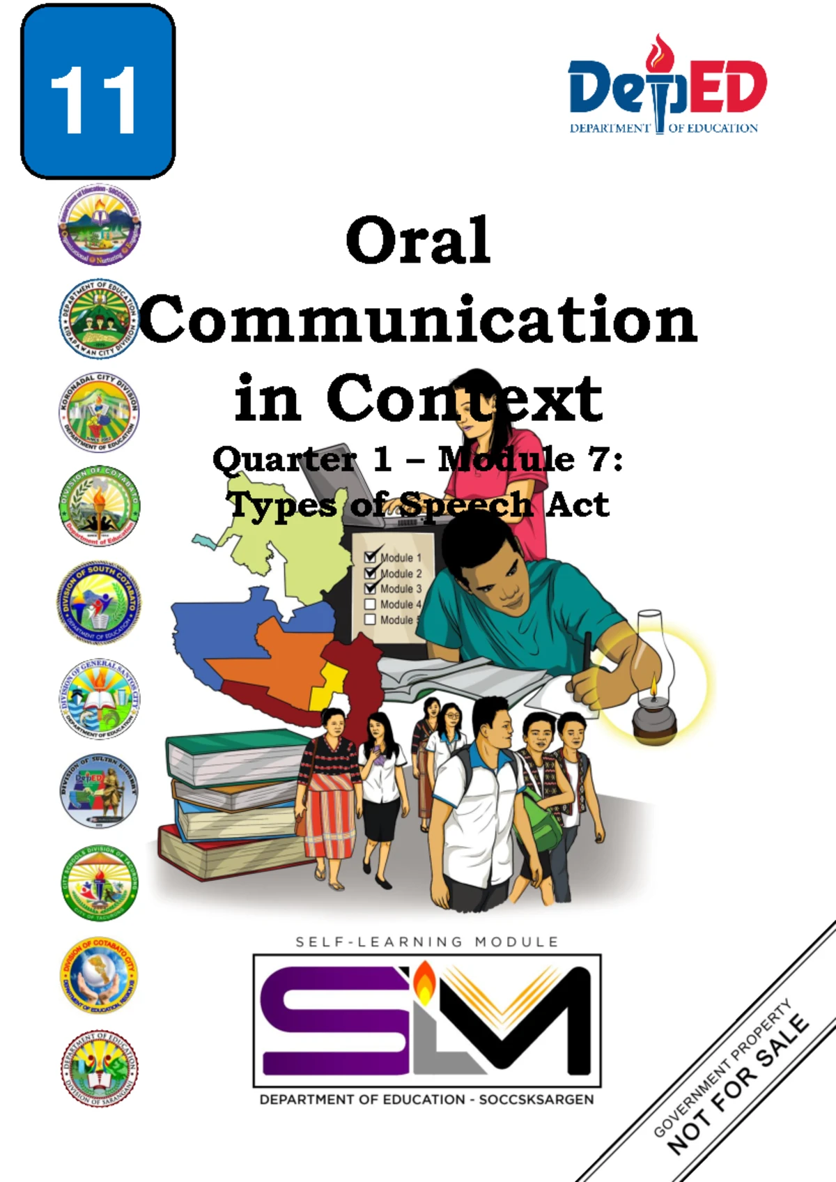 Oral Communication- Q1 Module 7 Speech Act - Oral Communication in Context Quarter 1 – Module 7 ...