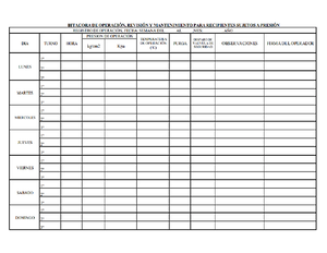 Genie 25S 35S Inspection Checklist - LAFAYETTE COLLEGE - DEPARTMENT OF ...