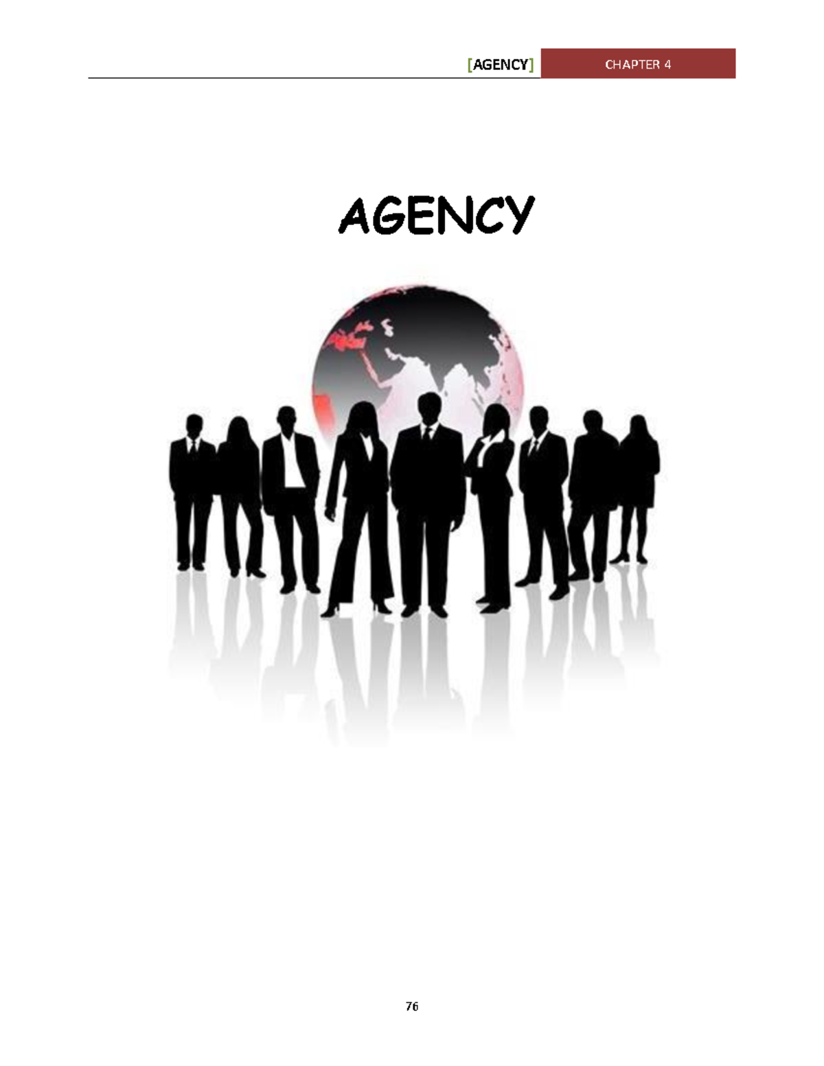 AGENCY 76 CHAPTER 4: Understanding Principal-Agent Relationships - Studocu