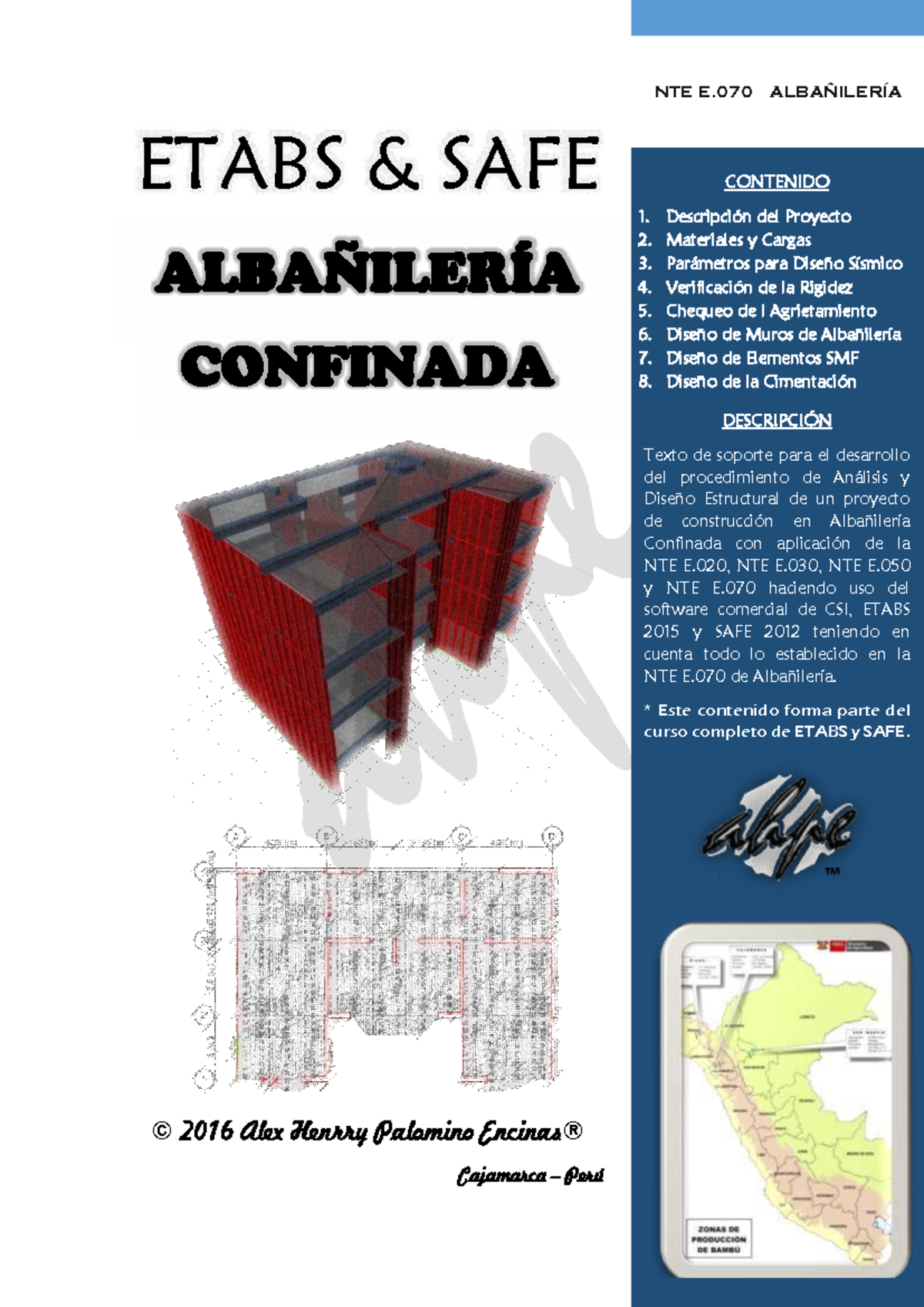 Curso NTE E.070: Análisis y Diseño en Albañilería Confinada con ETABS y ...