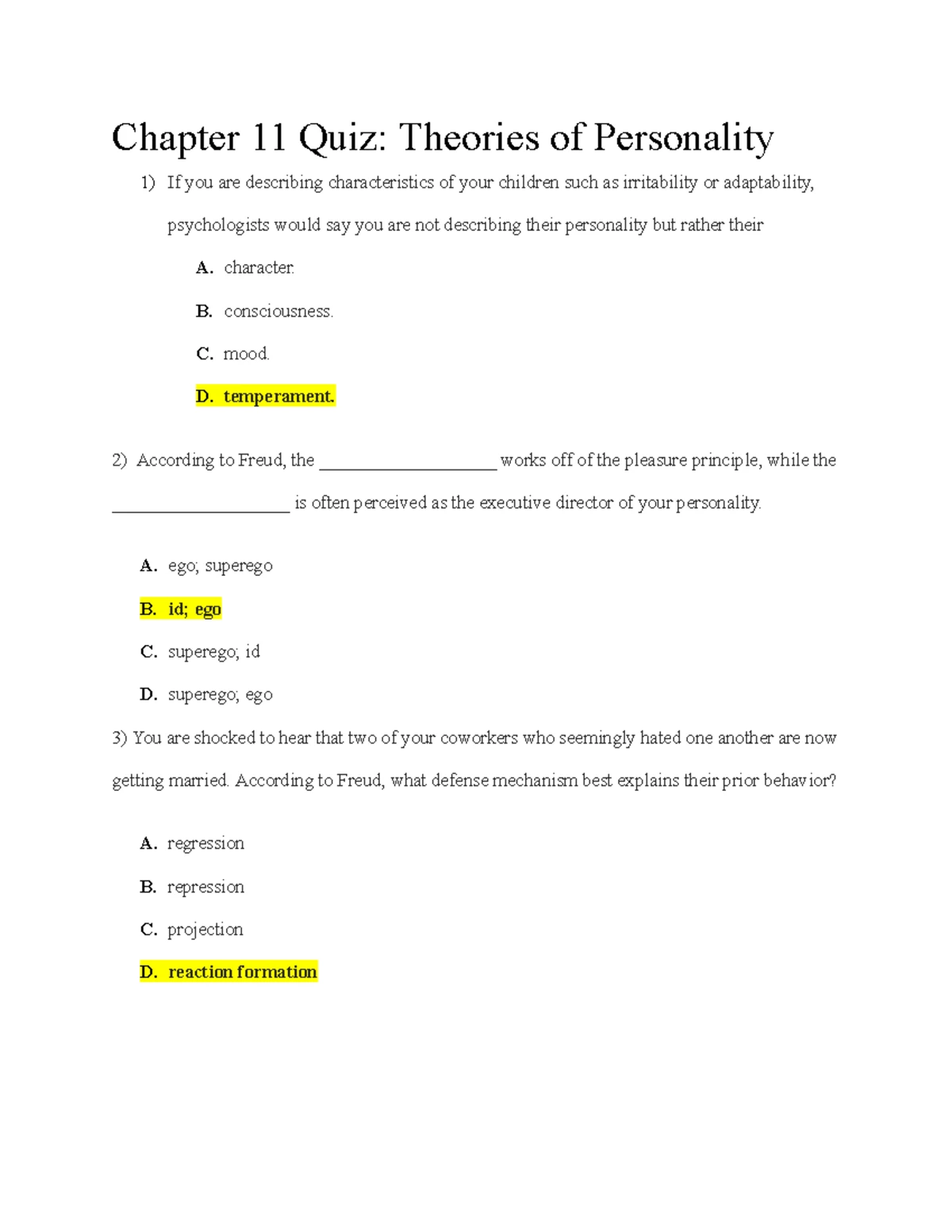 Chapter 7 Quiz Cognition Thinking, Intelligence, and Language - Chapter ...