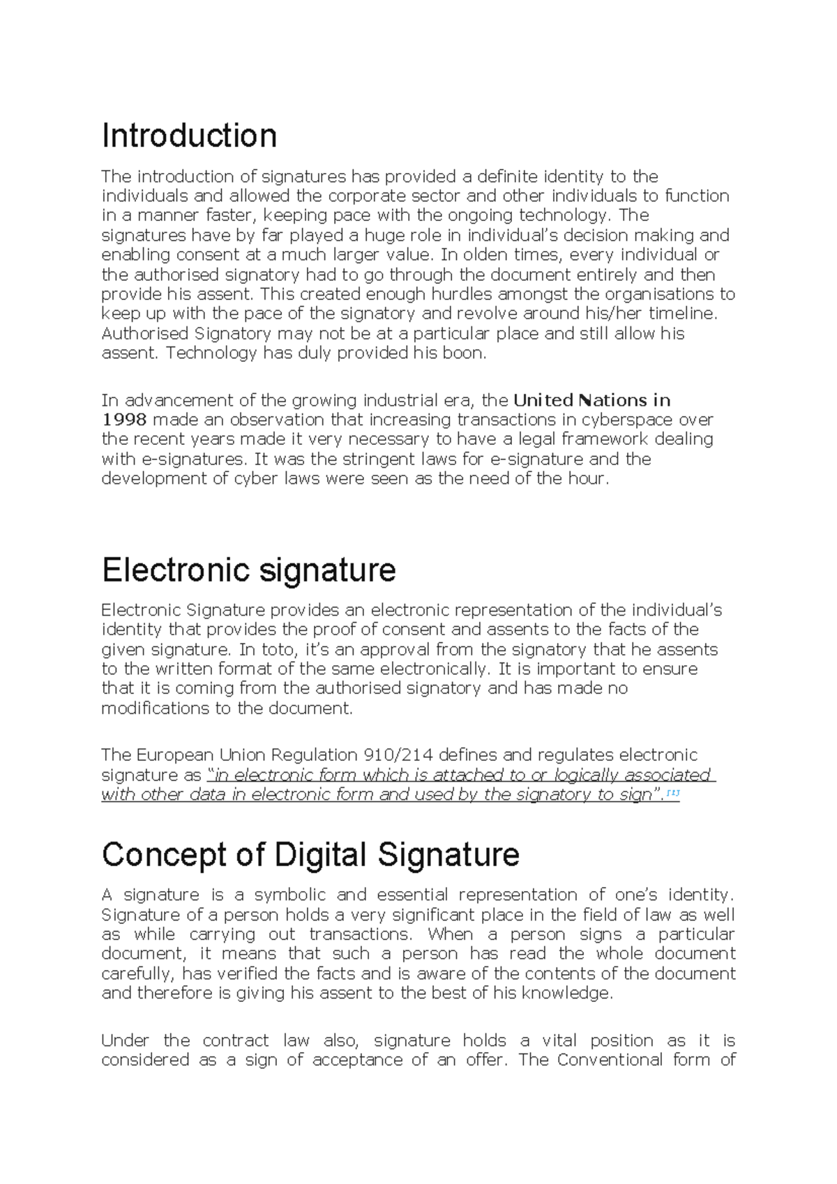 Digital Signatures: Understanding the Framework and Its Importance ...
