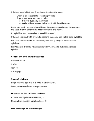 Phonetics and Phonology: Understanding Speech Sounds and Concepts - IPA ...