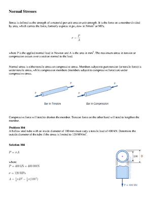 Mechanics - Statics Principles and Force Components Study Guide - Studocu