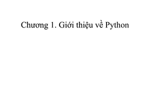 Nhập môn lập trình Python cho phân tích - IPPA233277_21_2_06 - HCMUTE - Studocu