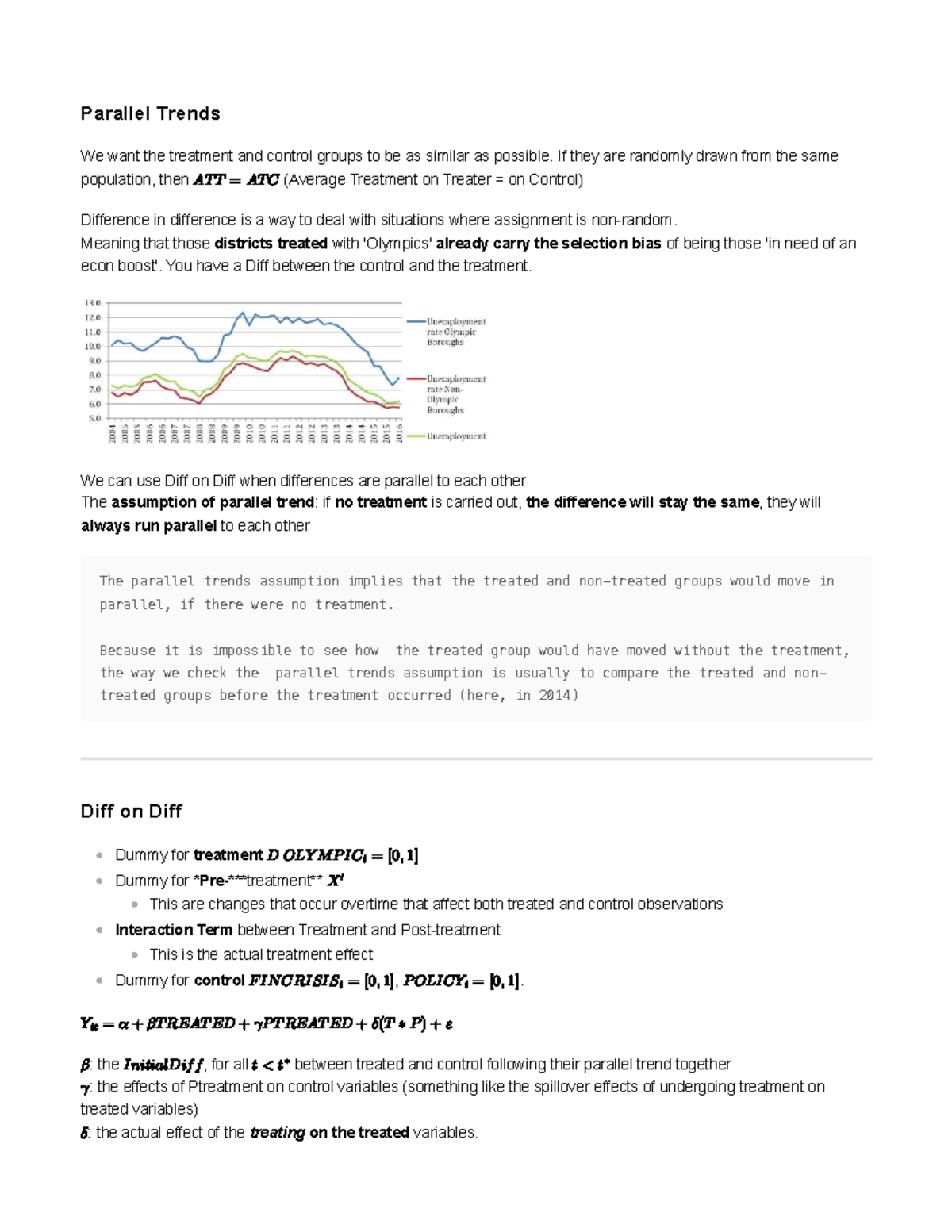 Research Lab DiD: Exploring Parallel Trends & Treatment Effects ...