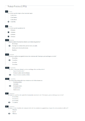 TP1 Aprobado 73,33% - Trabajo Práctico 1 [TP1] Pregunta en la posición 1 El funcionamiento de la ...