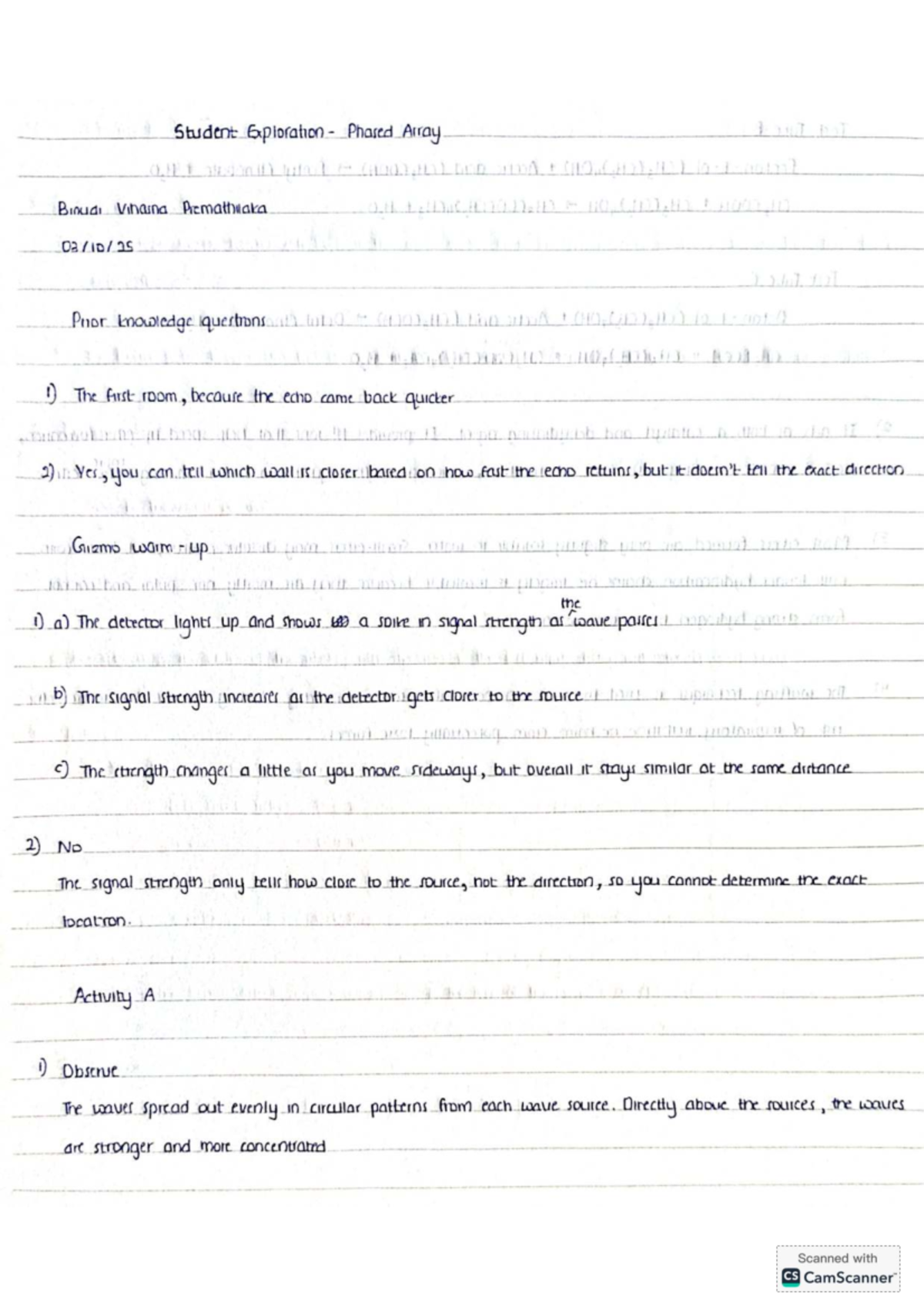 Unit 4 Waves Assignment: Phased Array Analysis and Applications - Studocu