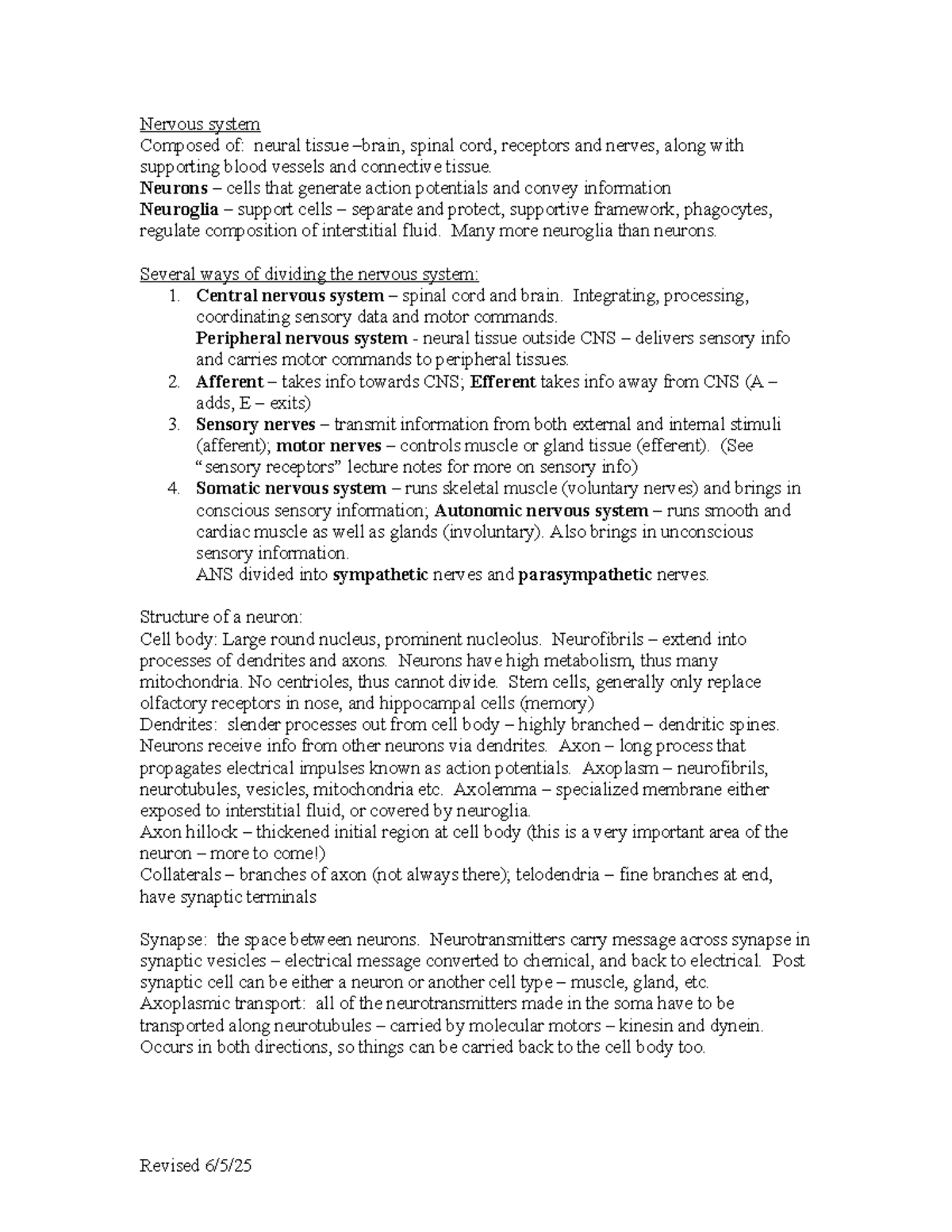 Neurophysiology: Action Potentials & Graded Potentials Overview (BIO ...