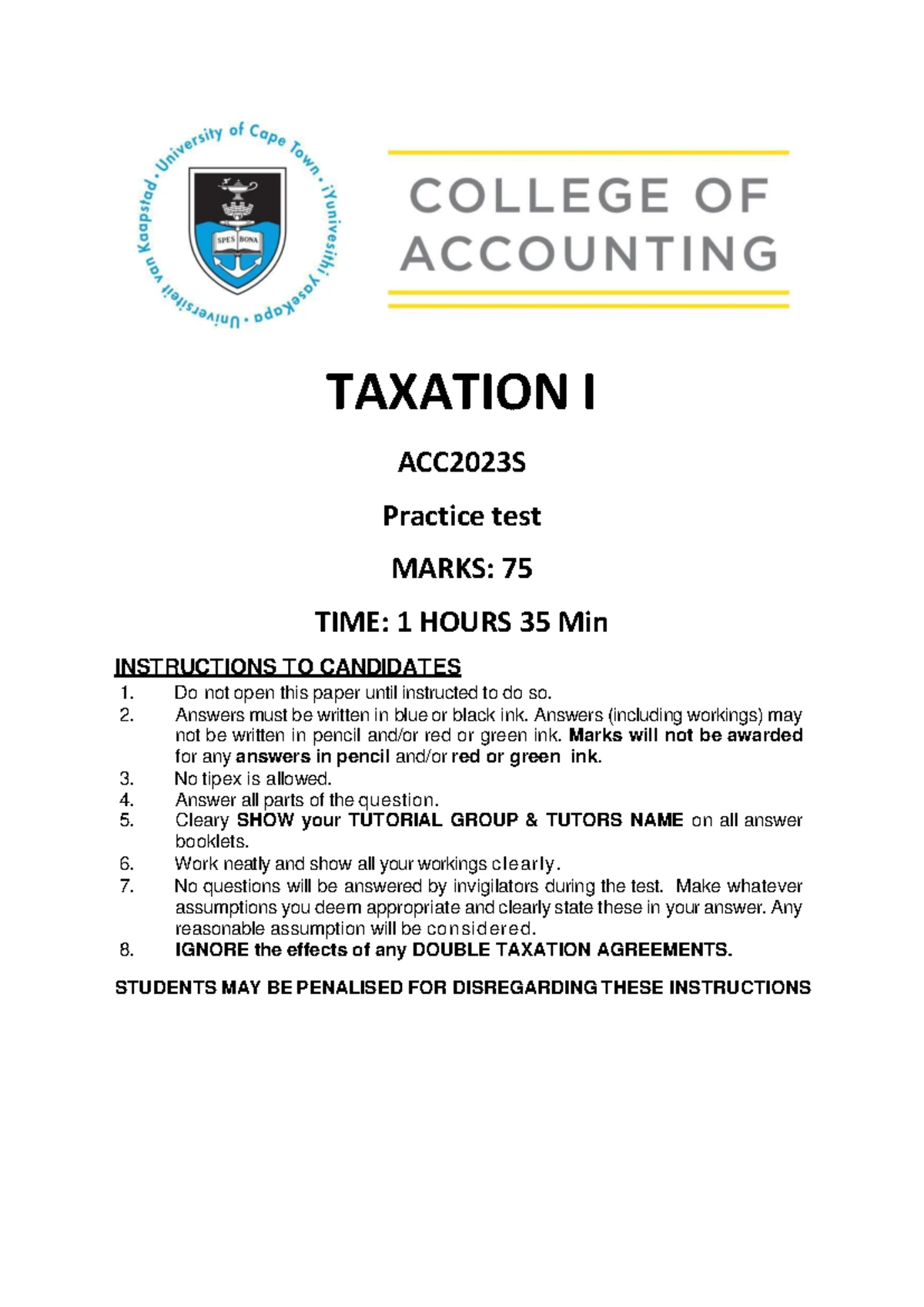 Prohibited Deductions - SECTION 23 – PROHIBITED DEDUCTIONS INTRODUCTION ...