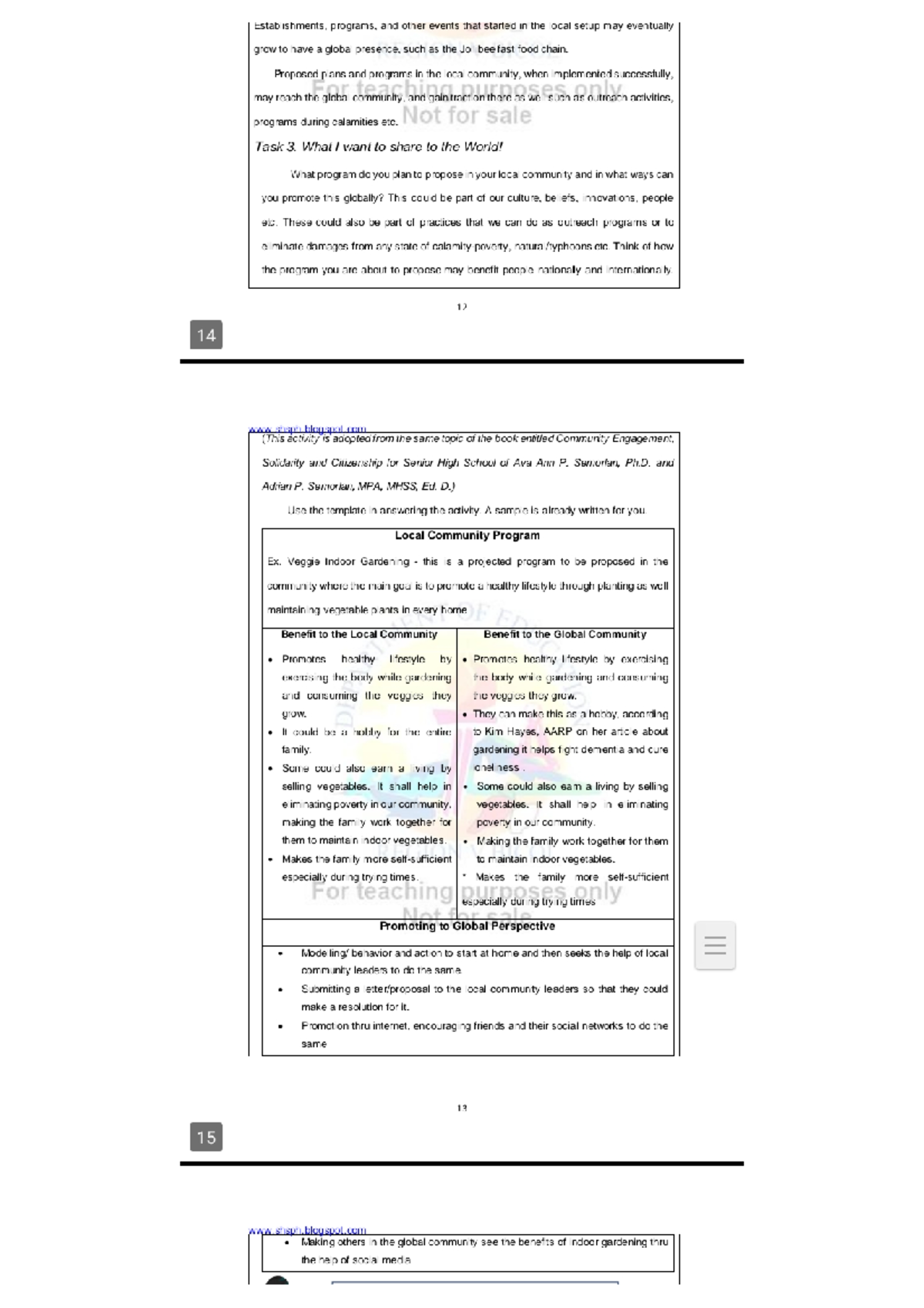 CESC Module 5: Empowering Communities through Action and Engagement ...