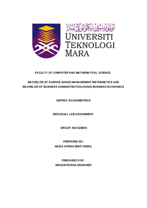 Individual Assignment - INTRODUCTION TO MARKETING (MKT410) ASSIGNMENT ...